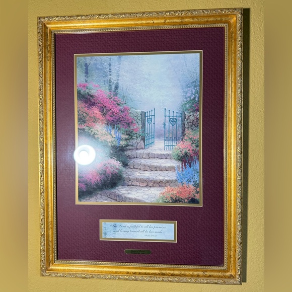 Thomas Kinkade | Art | Thomas Kinkade Garden Of Promise 999 Fullsize ...